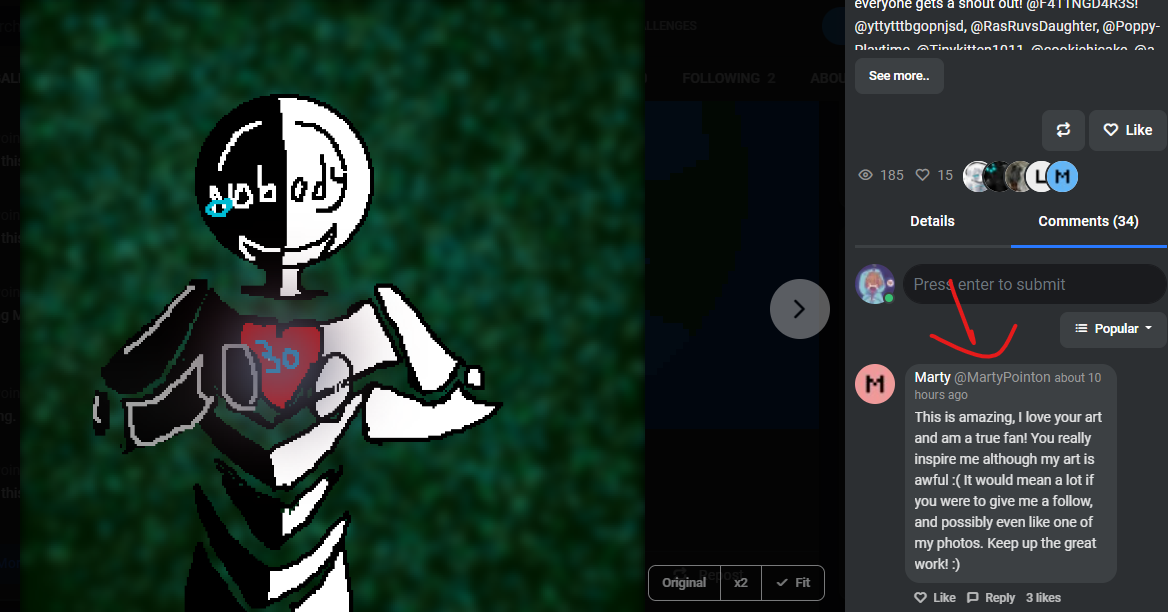 Pixilart - broski try uploaded by The-gorlD