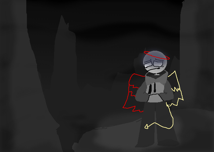 Pixilart - discharge ft Hero WIP uploaded by B-E-E-P