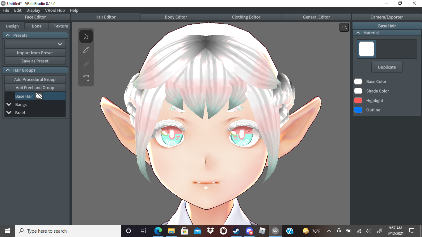 Pixilart - Vroid :3 uploaded by GhibliDragon