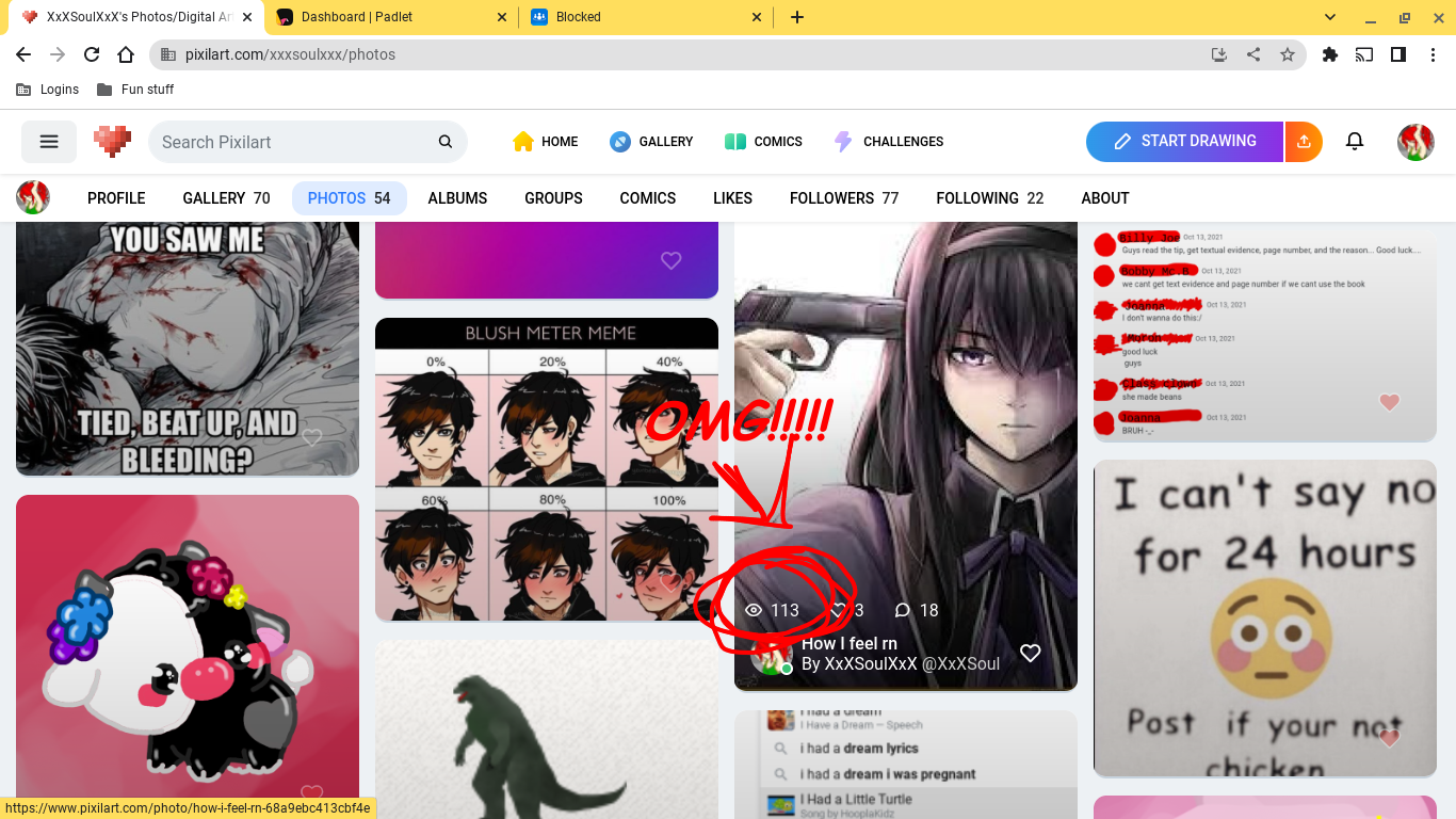 Pixilart - OMG FINALLY uploaded by RibbitRibbit