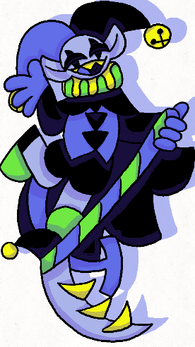 Pixilart - Jevil Request uploaded by MaddendBySanity