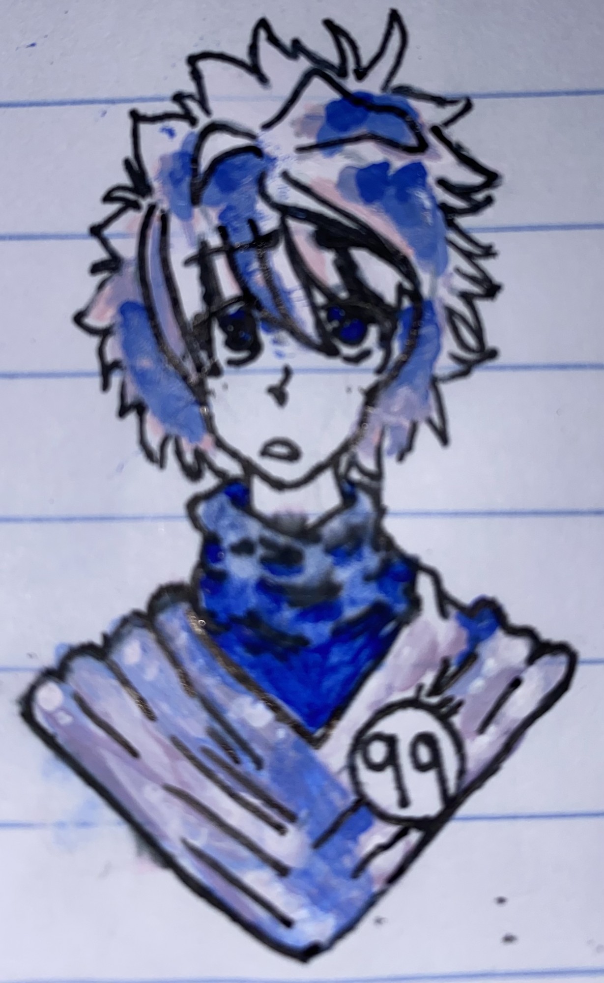 Pixilart - Killua uploaded by V2nity
