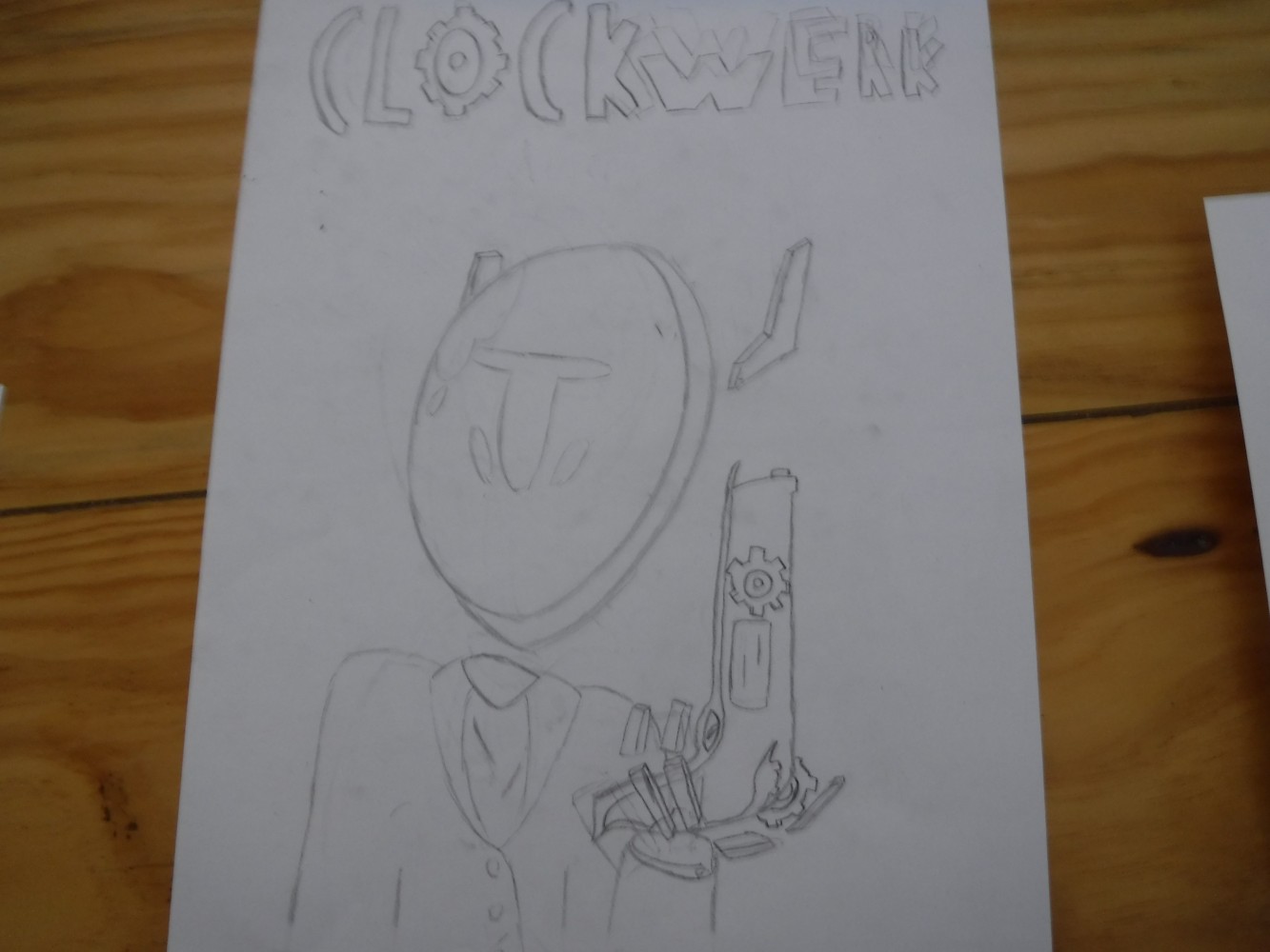Pixilart - First Drawing Of Clockwerk uploaded by DetectiveEvolve