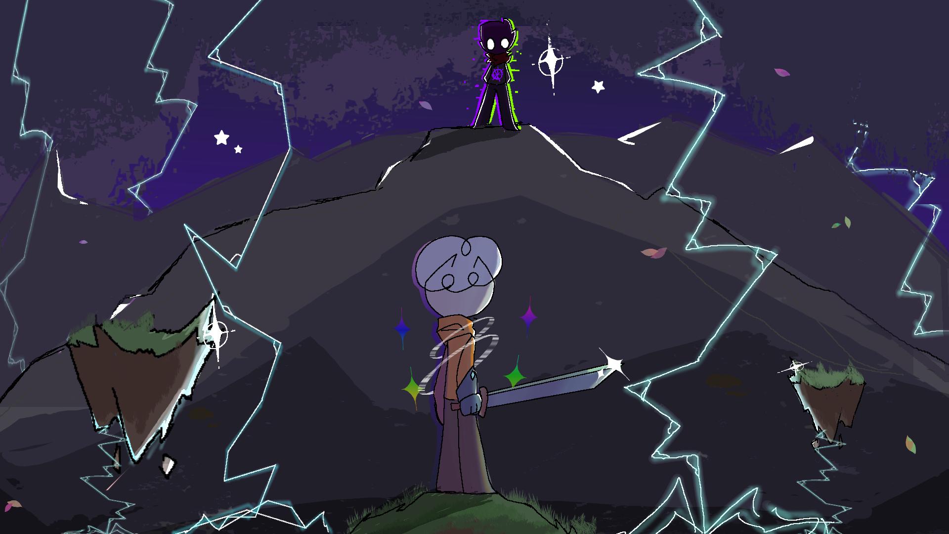 Pixilart - Battle uploaded by Fairplay903