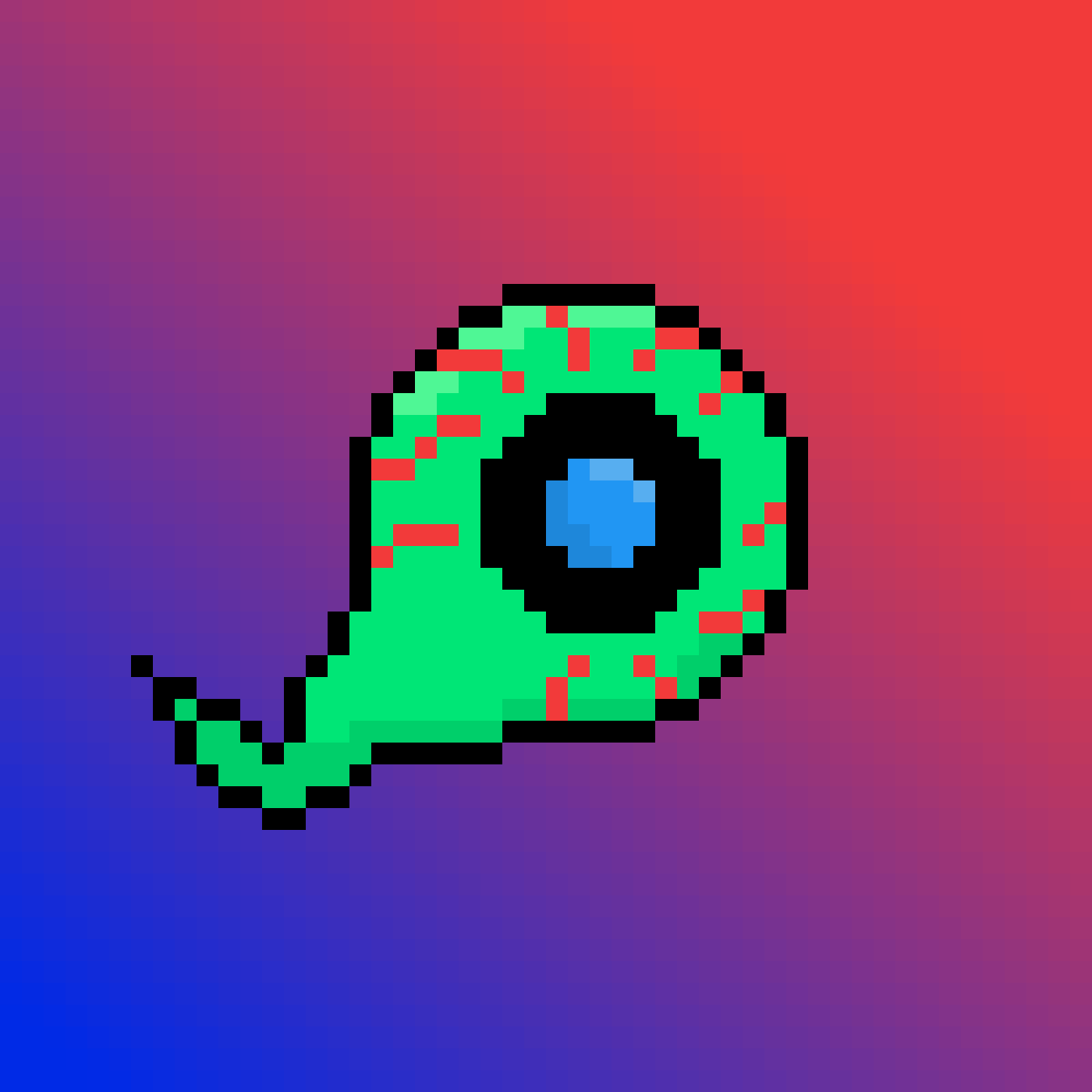 Pixilart - Monster eye uploaded by kavpix