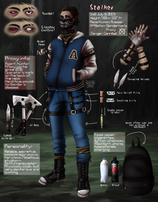 Pixilart - stalker uploaded by stella-hamilton