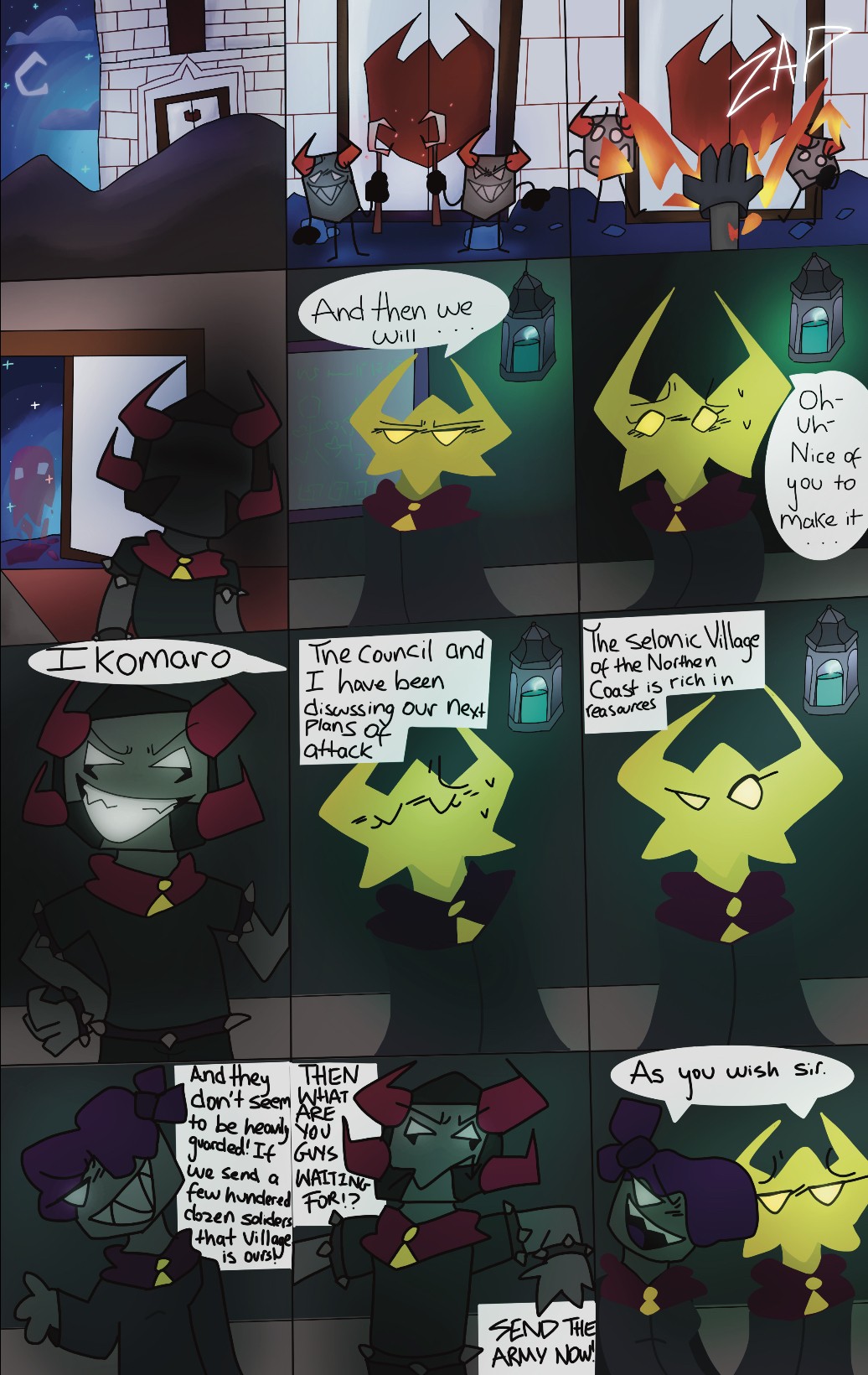 Episode 1 - Crystal Mayhem - Pixilart Comics