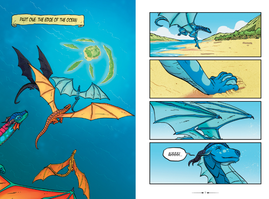 Wings of fire The Lost Heir - Pixilart Comics