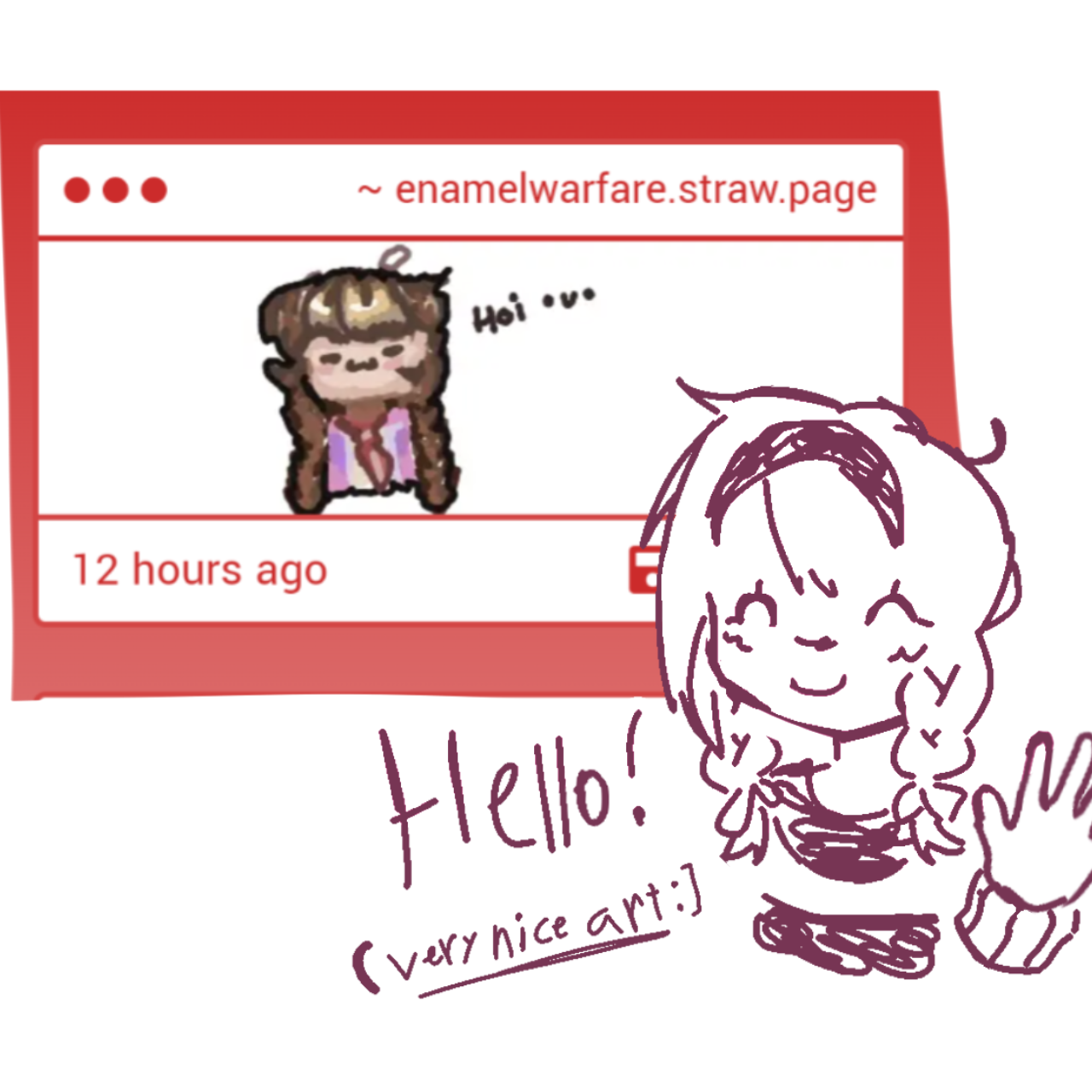 Straw page by KATICOMES - Pixilart