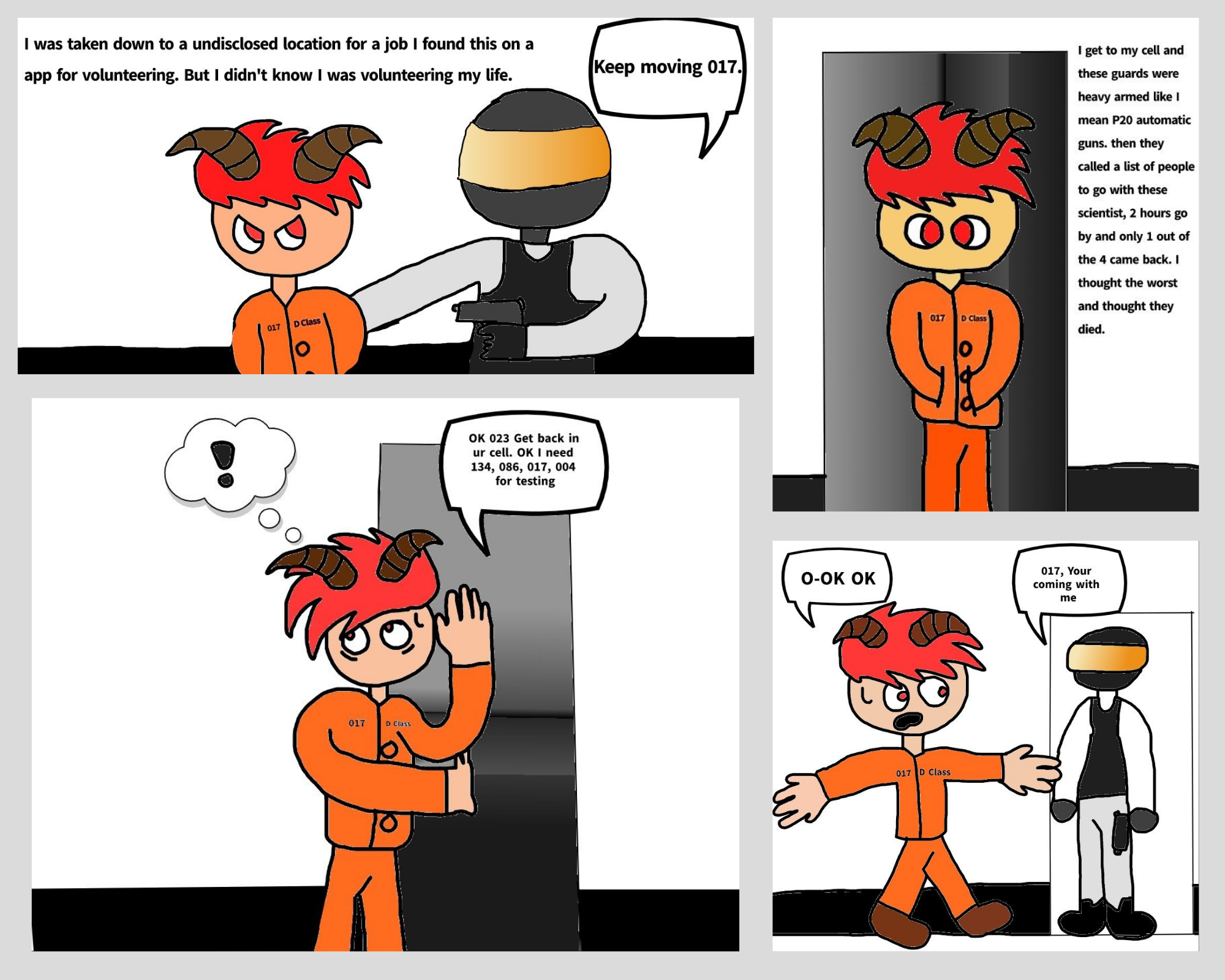 SCP COMIC by BrodissGoat - Pixilart
