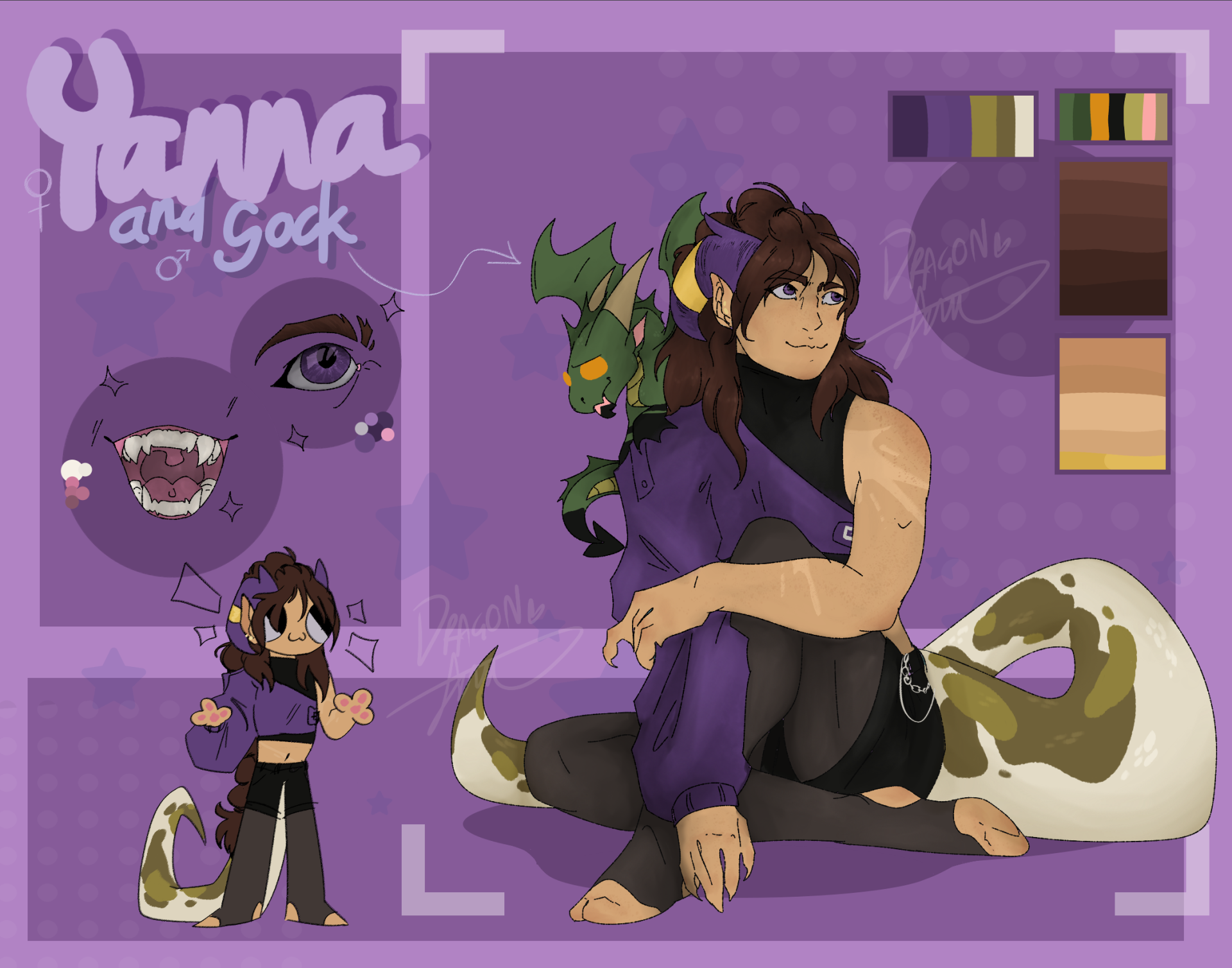 Main OCs by TheDragonArtist - Pixilart