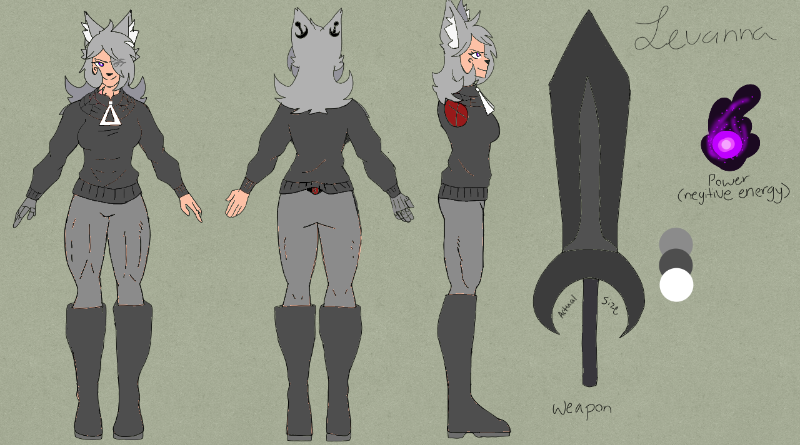 Character ref by Lunalight-wolf - Pixilart